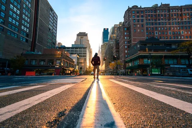 Jaywalking Man – Bohemian Dork